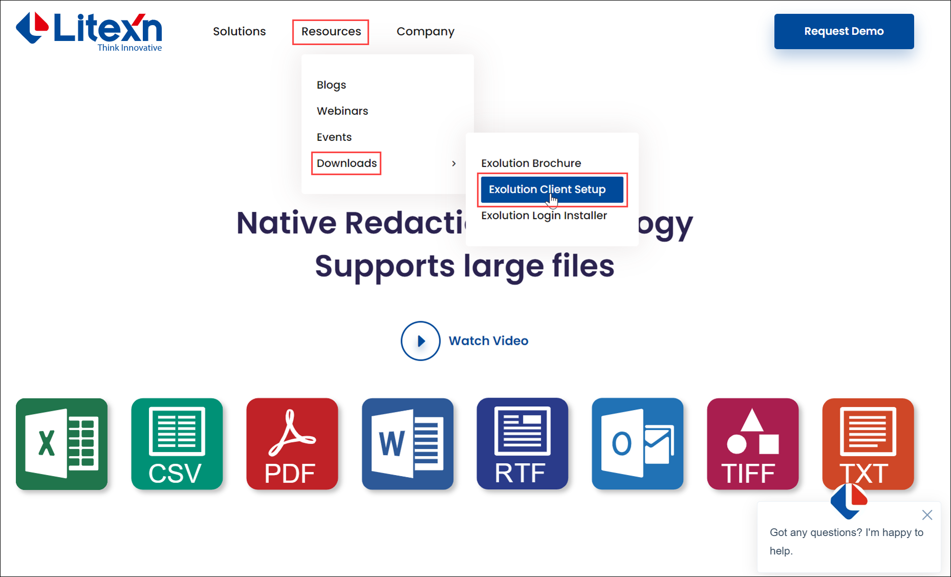 Native File Redaction – Exolution